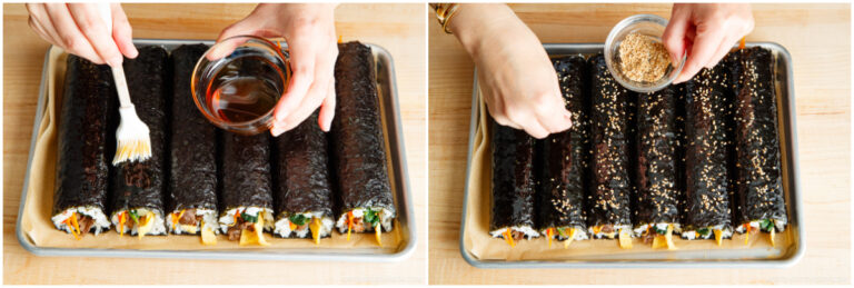 Kimbap (Korean Seaweed Roll) キンパ • Just One Cookbook