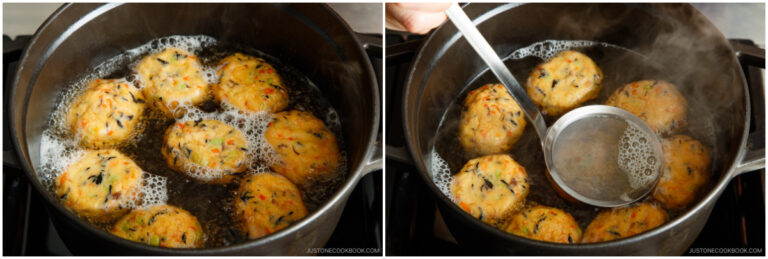 Simmered Ganmodoki がんもどきの含め煮 • Just One Cookbook