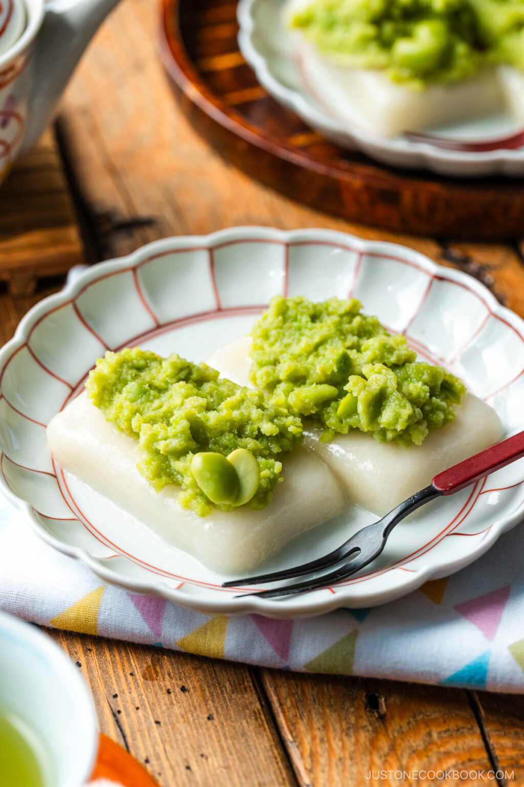 Zunda Mochi (Sweet Edamame Mochi) ずんだ餅 • Just One Cookbook