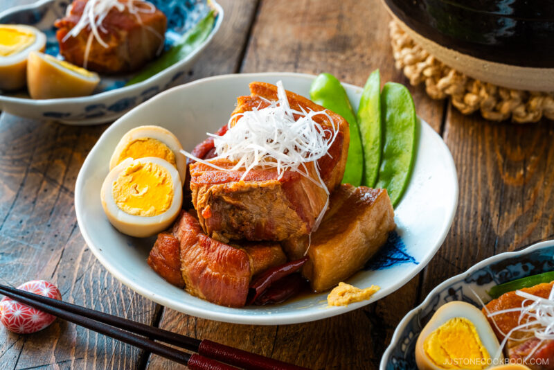 Kakuni (Braised Pork Belly) (Video) 角煮 • Just One Cookbook