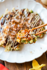 Negiyaki (Japanese Scallion Pancake) (Video) ねぎ焼き • Just One Cookbook