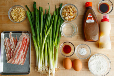 Negiyaki (Japanese Scallion Pancake) (Video) ねぎ焼き • Just One Cookbook