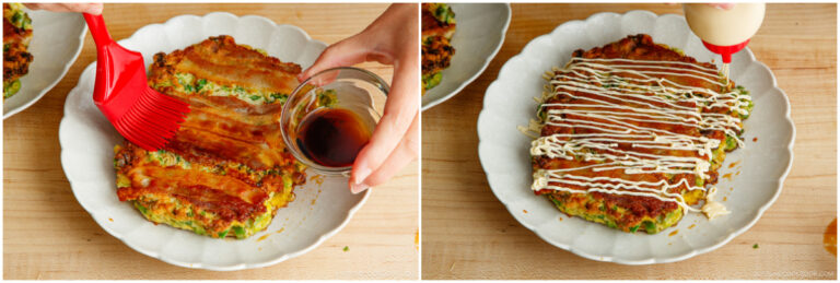 Negiyaki (Japanese Scallion Pancake) (Video) ねぎ焼き • Just One Cookbook