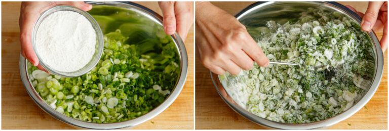 Negiyaki (Japanese Scallion Pancake) (Video) ねぎ焼き • Just One Cookbook