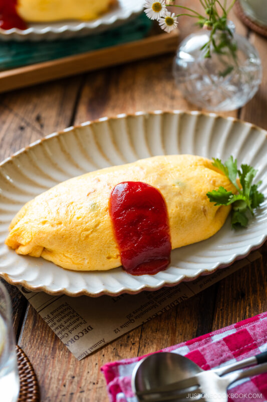 Omurice (Japanese Omelette Rice) (Video) オムライス • Just One Cookbook