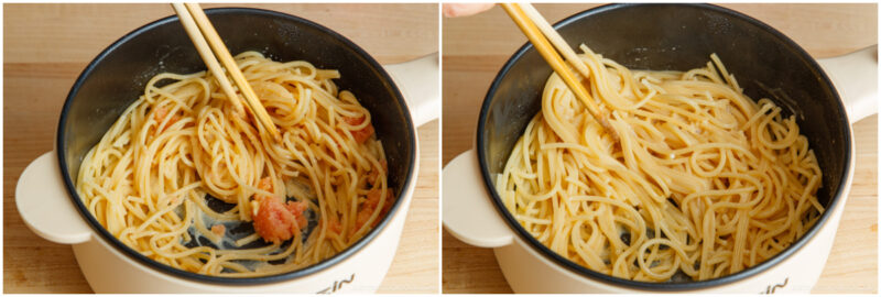 Easy Mentaiko Pasta (Video) • Just One Cookbook