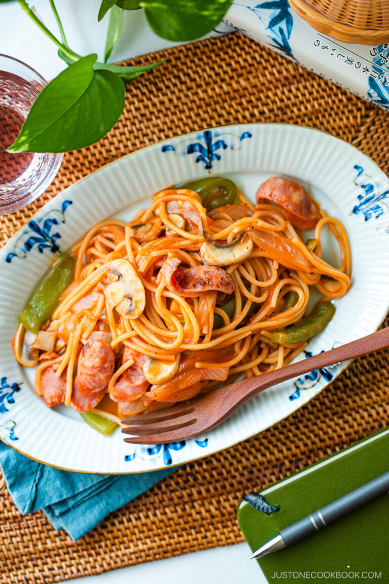 Easy Napolitan (Japanese Ketchup Spaghetti) (Video) • Just One Cookbook