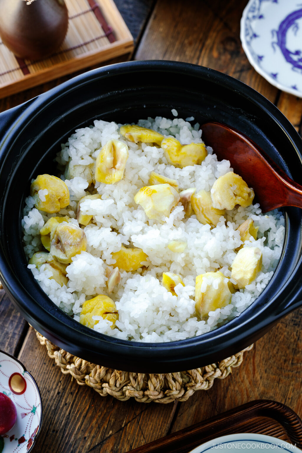 Chestnut Rice (Kuri Gohan) 栗ご飯 • Just One Cookbook
