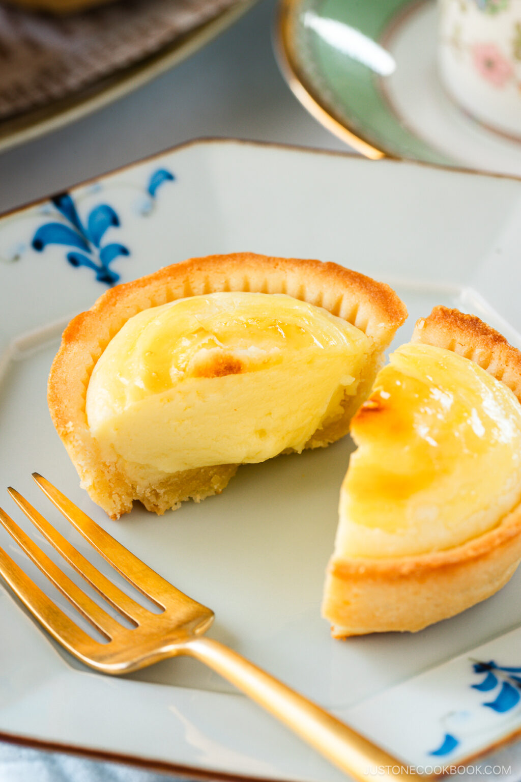 Baked Cheese Tarts チーズタルト • Just One Cookbook