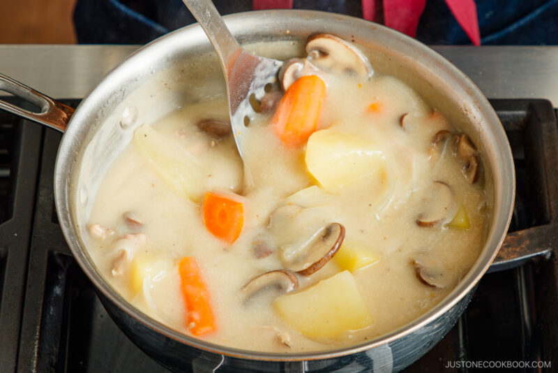 Easy Cream Stew (Video) • Just One Cookbook