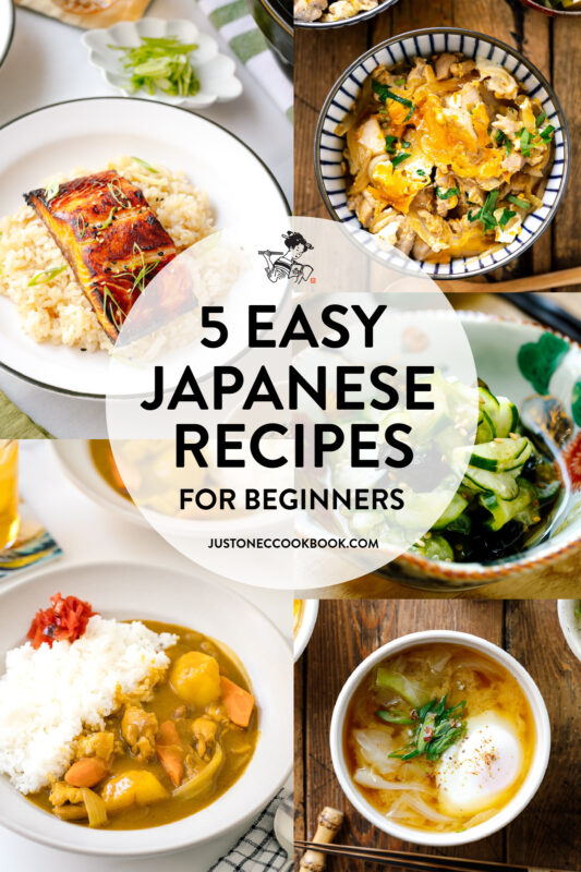 5 Easy Japanese Recipes to Cook At Home • Just One Cookbook