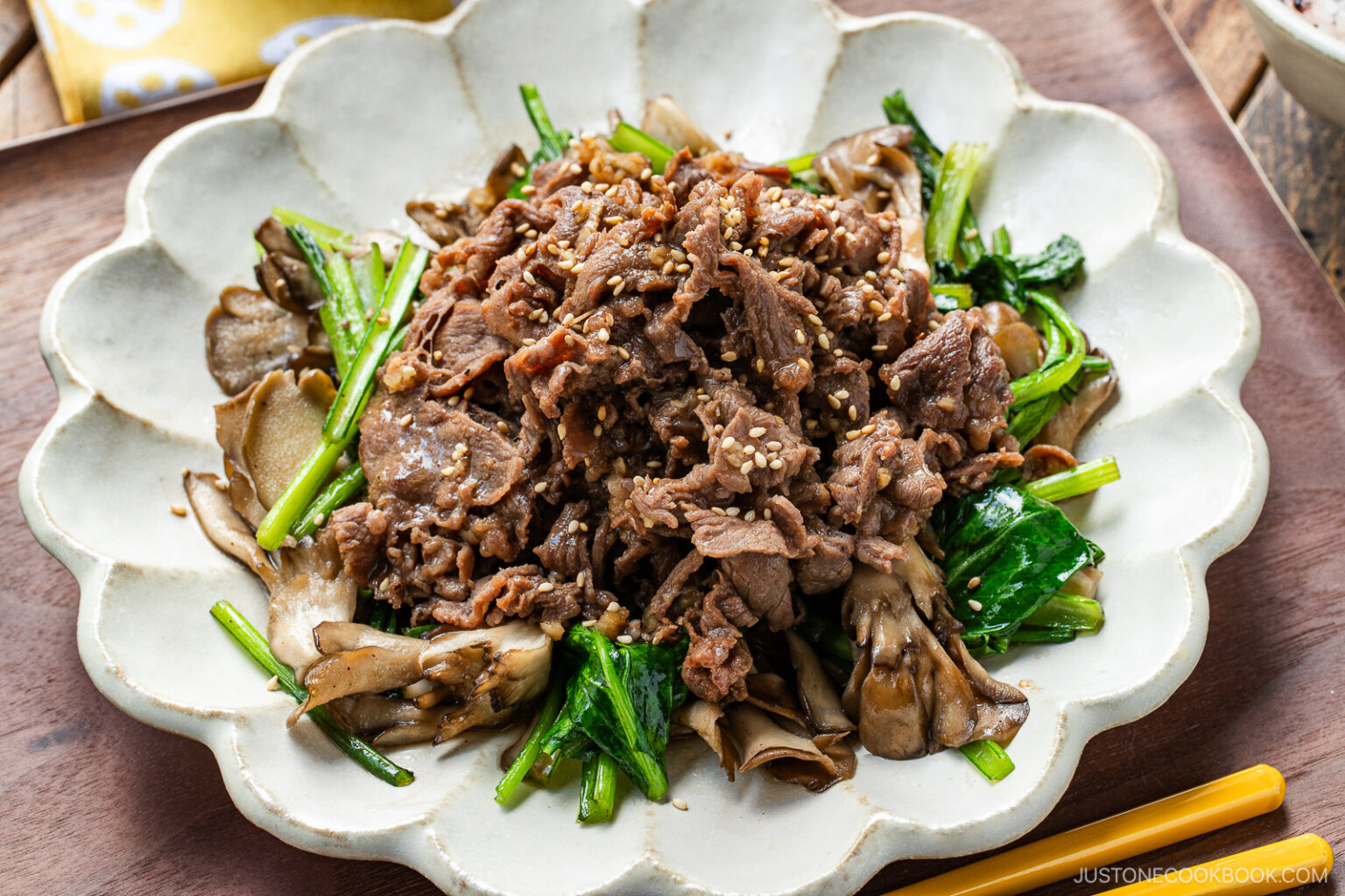 Butter Ponzu Beef (Video) • Just One Cookbook