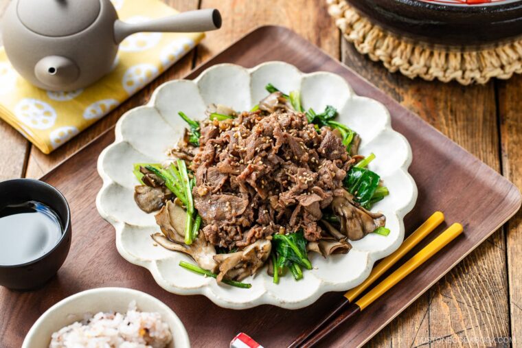 Butter Ponzu Beef (Video) • Just One Cookbook
