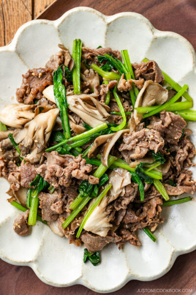 Butter Ponzu Beef (Video) • Just One Cookbook