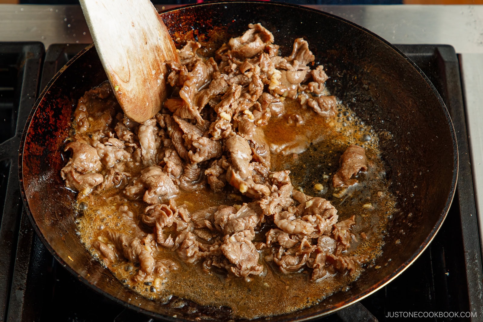 Butter Ponzu Beef (Video) • Just One Cookbook