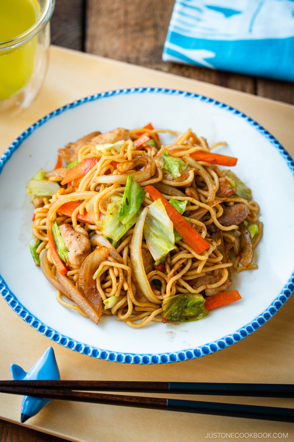 Easy Chicken Yakisoba チキン焼きそば • Just One Cookbook