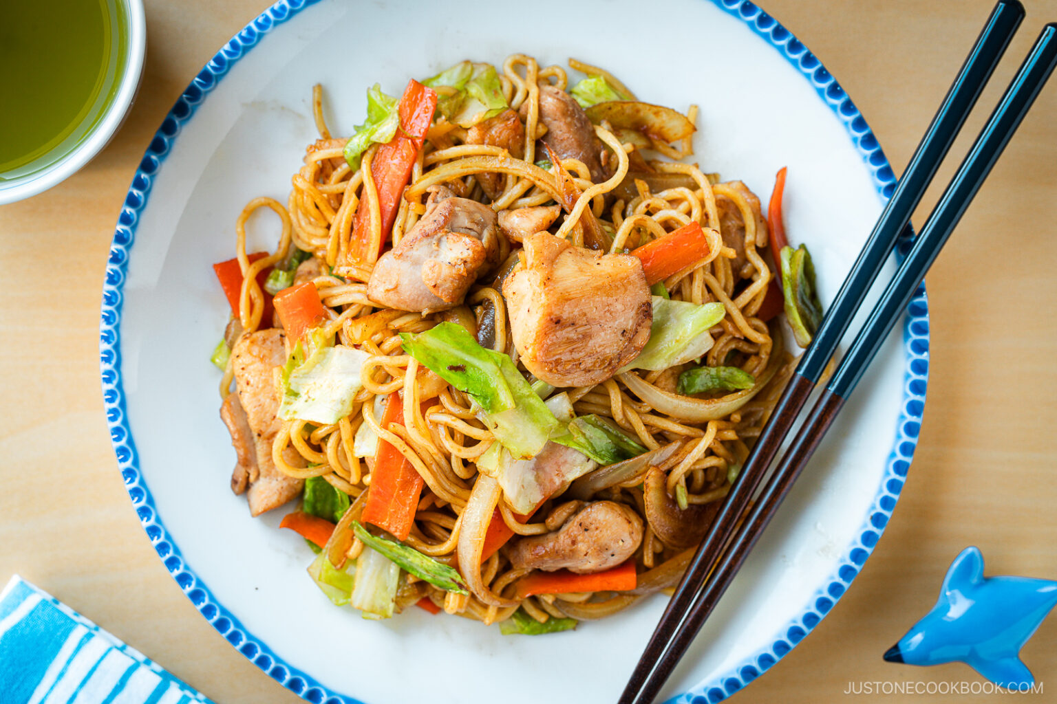 Easy Chicken Yakisoba チキン焼きそば • Just One Cookbook