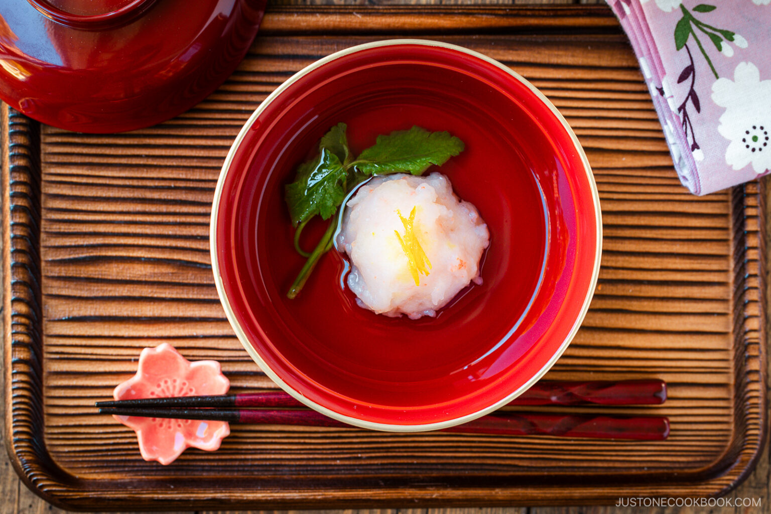 Ebi Shinjo (Shrimp Dumplings in Clear Soup) 海老しんじょ • Just One Cookbook