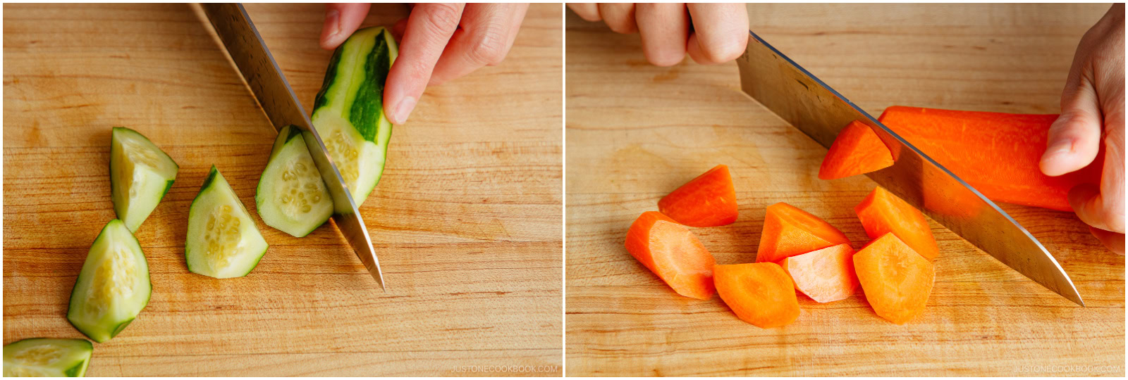 Rangiri: Random Cut Cutting Technique • Just One Cookbook