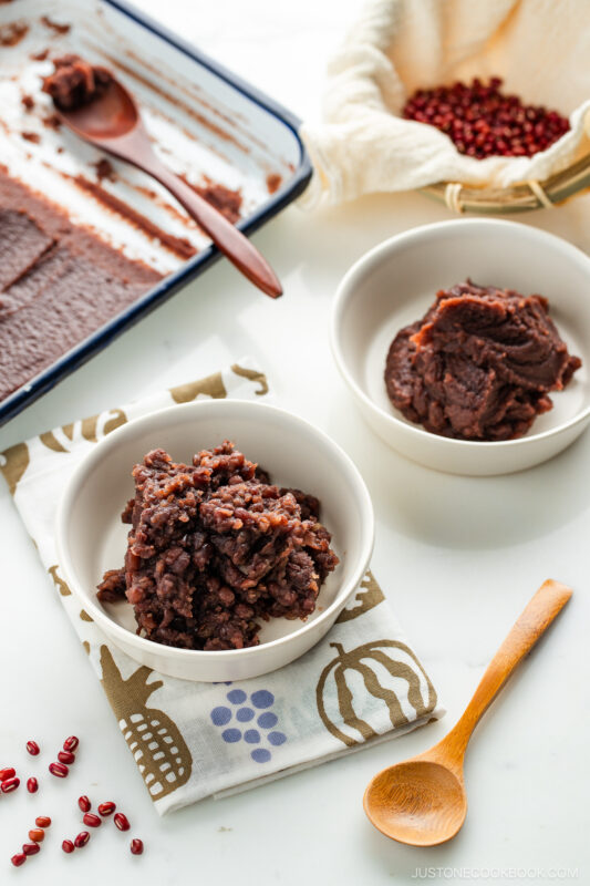 Anko (Sweet Red Bean Paste) Recipe • Just One Cookbook