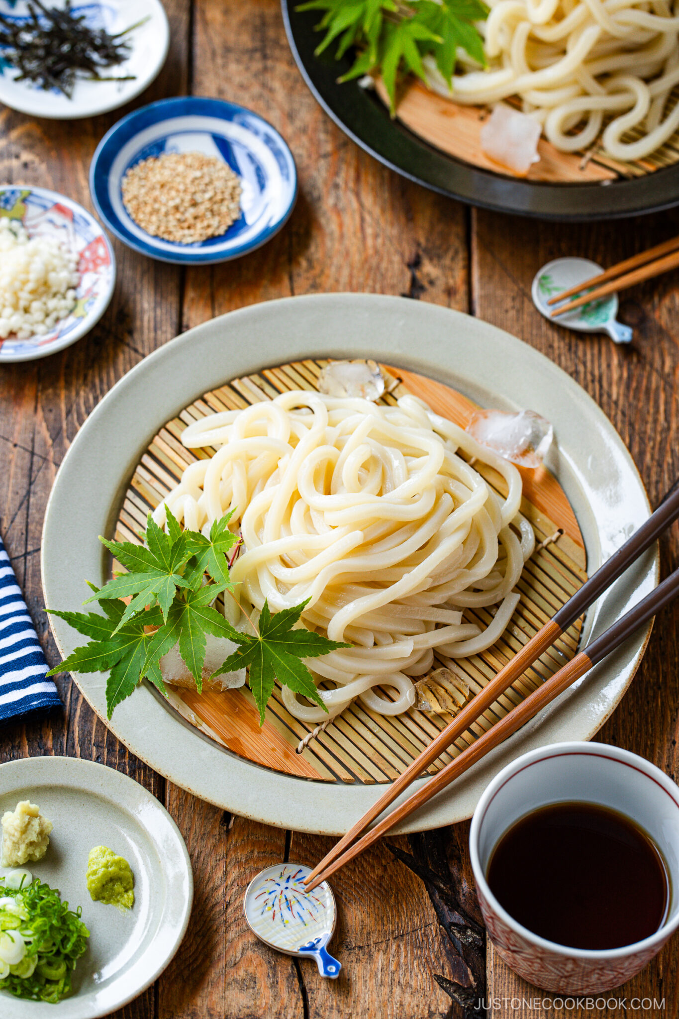 Cold Udon Noodles (Zaru Udon) ざるうどん • Just One Cookbook