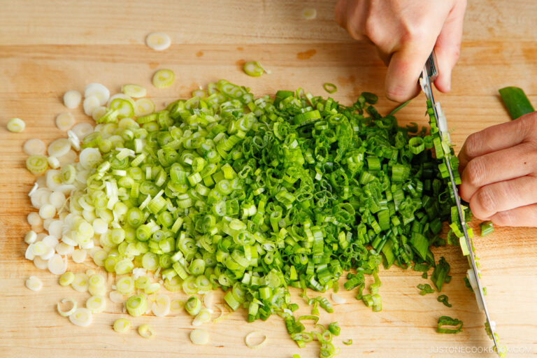 Negiyaki (Japanese Scallion Pancake) (Video) ねぎ焼き • Just One Cookbook